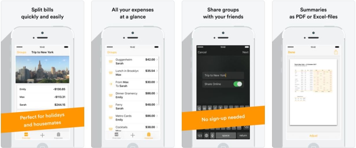 Bezahlen im Urlaub - Splitwise & Co: Mit diesen Split Bill Apps ...