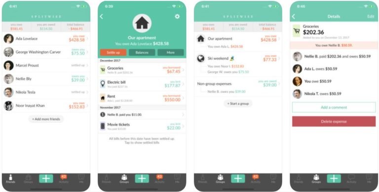 Bezahlen im Urlaub - Splitwise & Co: Mit diesen Split Bill Apps Rechnungen und Ausgaben teilen