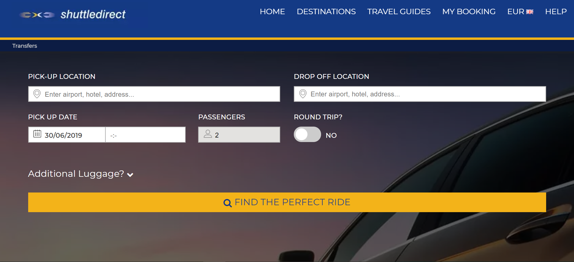 An- und Abreise - Flughafentransfer am Zielort im Voraus buchen: So geht’s